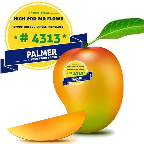 mango PLU sticker | Sticker contest