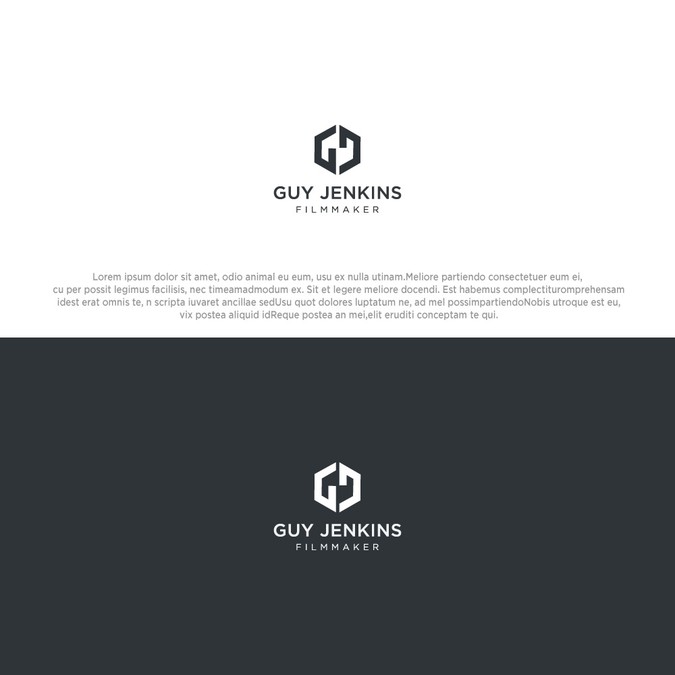 Design a sleek and stylish monogram for Filmmaker Guy Jenkins | Logo ...
