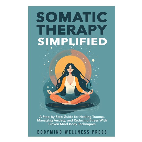 Designs | Holistic minded therapy book cover that gives peaceful and ...