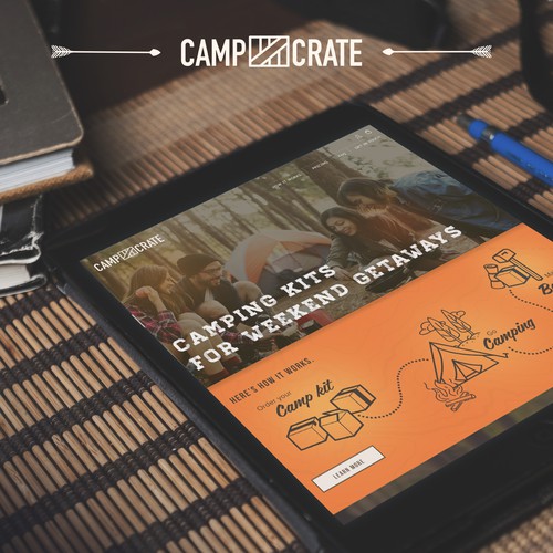 New Outdoor Camping Equipment Company needs a website design! | Web ...