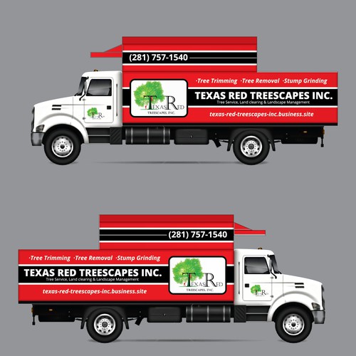 Tree service needs eye catching Truck wrap | Car, truck or van wrap contest
