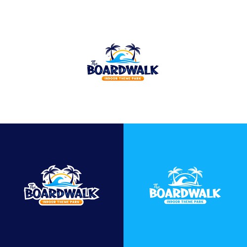 Designs | Beach logo for new business: THE BOARDWALK | Logo design contest
