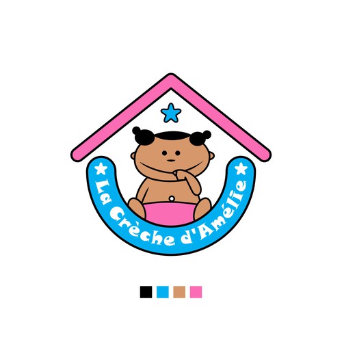 Designs | Logo La Crèche d'Amélie | Logo design contest