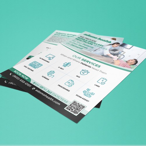 Designs | Design a beautiful one-pager for a health tech startup ...