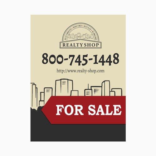 Savy Realtestate firm needs a creative and stand out sign! | Signage ...