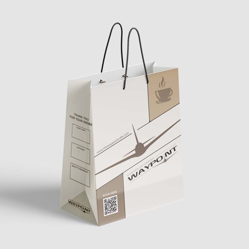 Designs | Design a To go Bag for a Busy Modern Aviation Restaurant ...