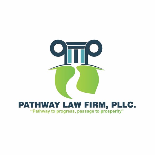 Logo for Pathway Law Firm, PLLC to bring its client's a "Pathway to ...
