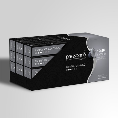 Display Box for 12 Nespresso sleeves | Merchandise contest