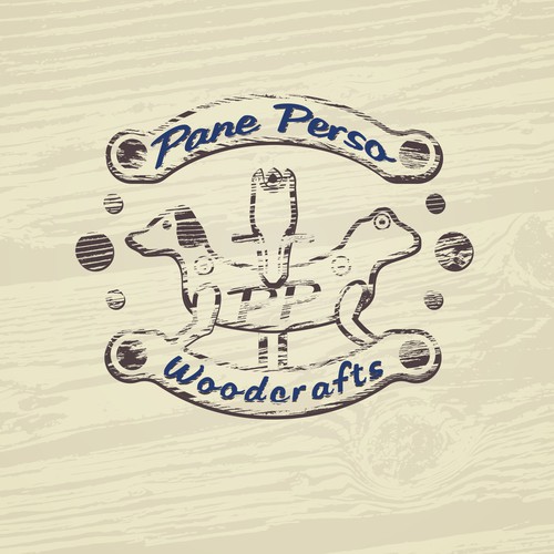 Create a captivating logo for an artisan woodworking company, Pane ...