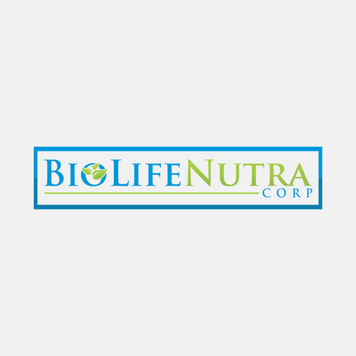 Create a modern, fresh, brand able design for BioLife Nutra Corp | Logo ...