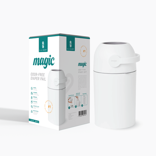 Designs | Create an Attractive & Functional Diaper Pail Packaging ...