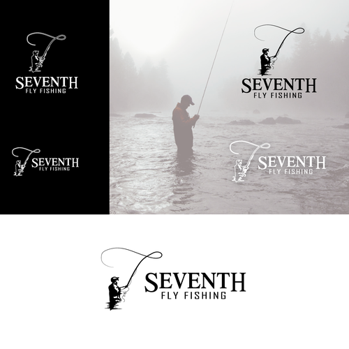 An imaginative fly fishing logo | Logo & hosted website contest