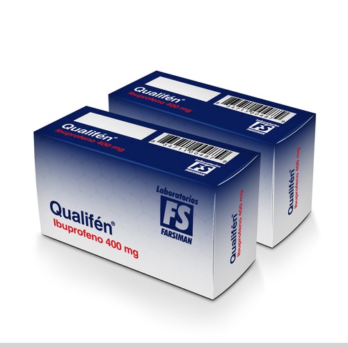 Create an eye catching packaging for an OTC international brand ...