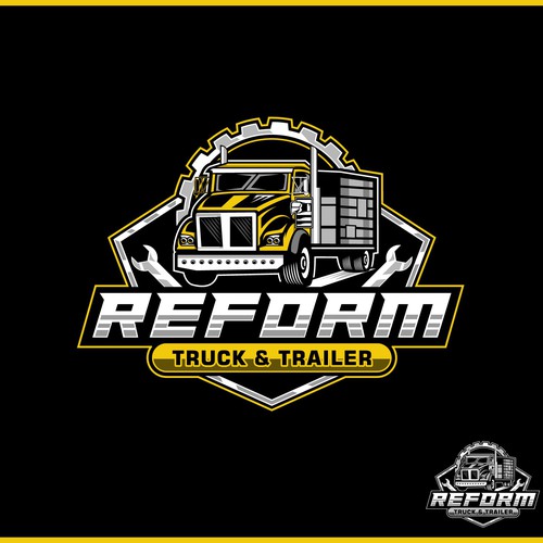 Designs | Reform Truck & Trailer | Logo & brand identity pack contest