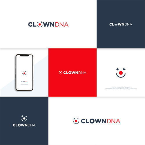 Designs | Craft the Whimsical Identity of Clown DNA: Where Fun is in ...