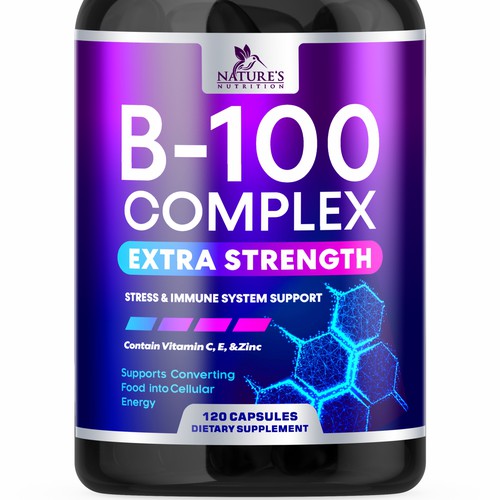 Designs | Extra Strength B-Complex Design Needed for Nature's Nutrition ...