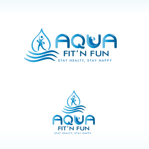 Designs | Create a simple and contemporary logo for Aqua Fit 'n Fun ...