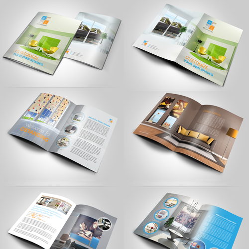 Designs | Design a Catalog for Our Window Shade Business | Brochure contest