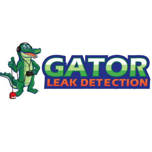 Create a Alligator Logo for my Florida based Gator Leak Detection ...
