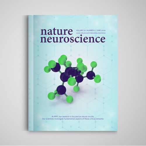 Illustration for the cover of prestigious neuroscience journal, Nature ...