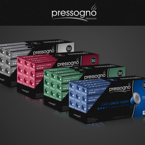 Display Box for 12 Nespresso sleeves | Merchandise contest