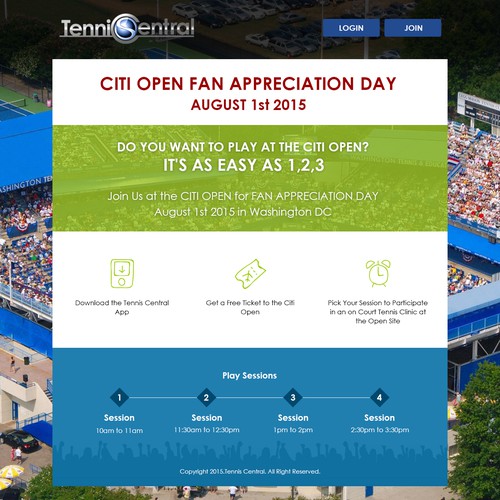 Designs | Fan Appreciation Day Landing Page | Landing page design contest