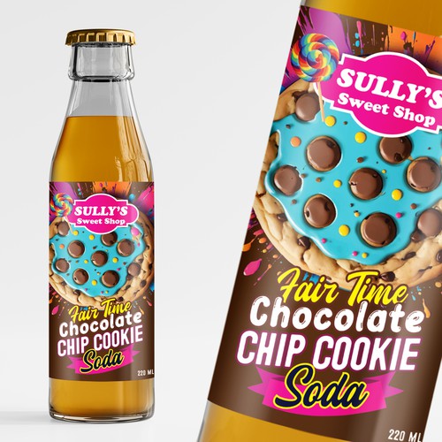 Designs | Fair Time Soda Pop Label | Product label contest