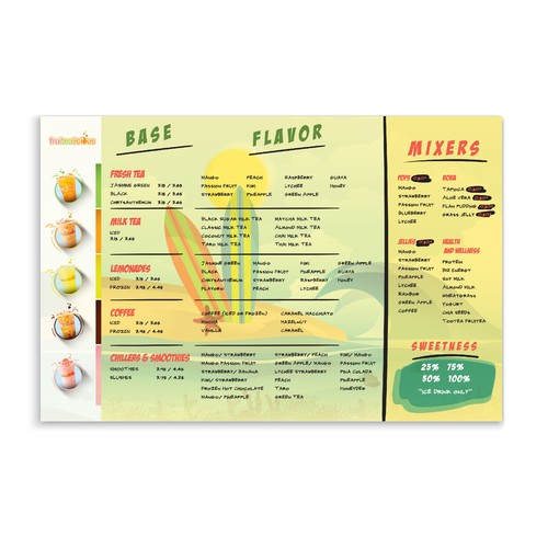 FUN, CREATIVE, MENU DESIGN NEEDED! | Menu contest