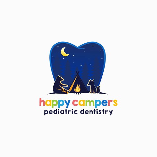 Designs | Happy Campers Cute, Kid friendly logo | Logo design contest