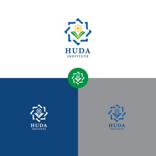HUDA Institute | Logo & brand identity pack contest