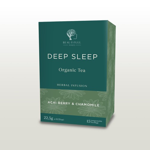 Designs | DEEP SLEEP TEA - REBRAND NEEDED | Product packaging contest