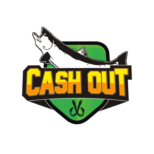 Cash Out Fishing, Rock Stars of Sport Fishing | Logo & brand identity ...