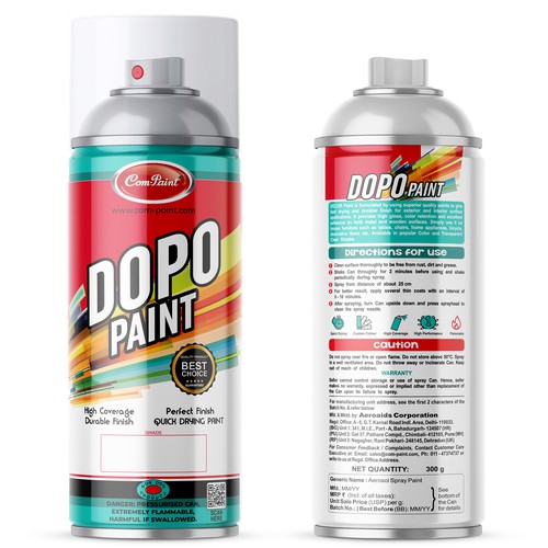 Designs | Craft a Visually Explosive Spray Paint Can | Product ...
