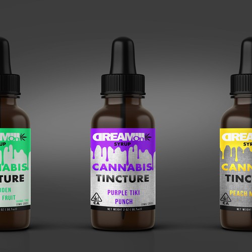 CANNABIS SYRUP DRINK LABEL NEEDED | Product label contest