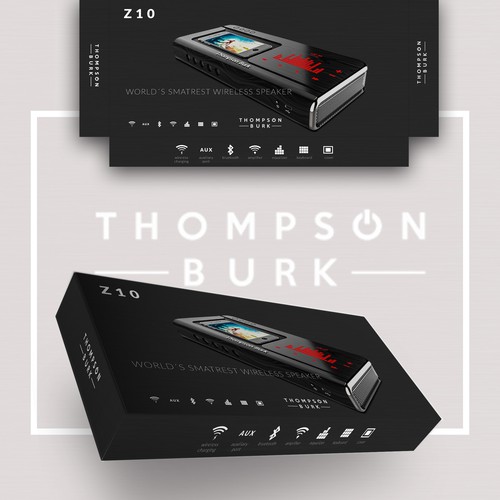 Design a packaging box for wireless speaker | Product packaging contest ...