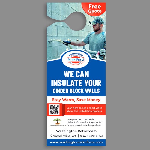 Designs | Washington RetroFoam Door Hanger 1 | Postcard, flyer or print ...