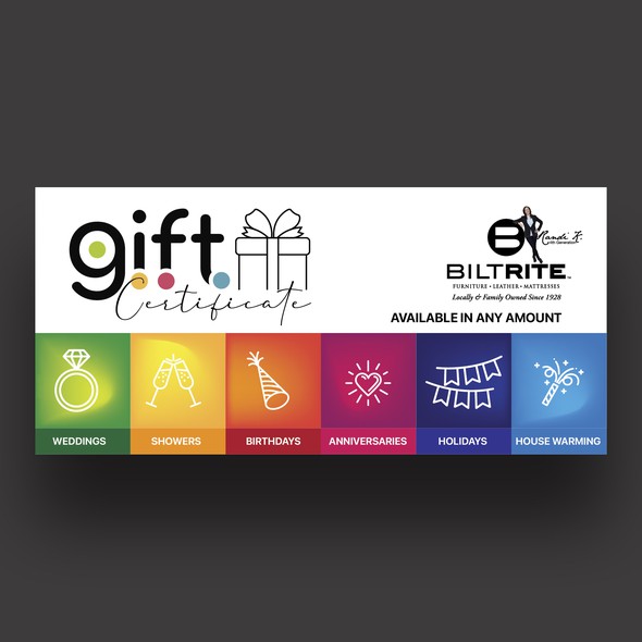 Gift Card Designs - 41+ Gift Card Design Ideas, Images & Inspiration In ...