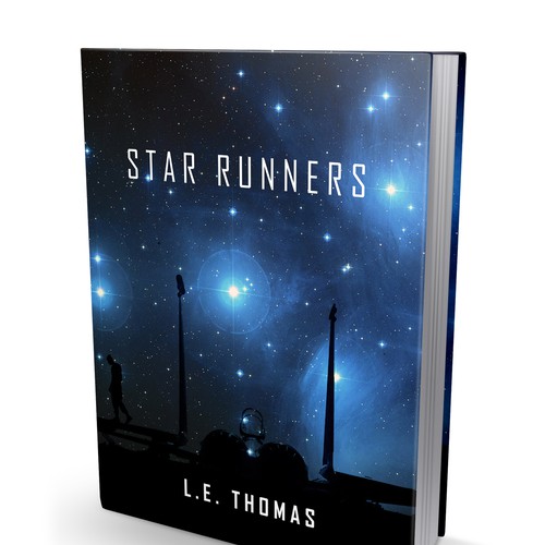 Create a space themed book cover for a young adult novel. | Book cover ...
