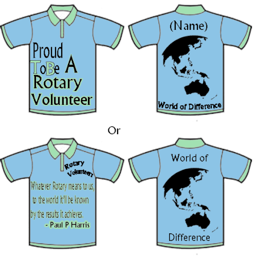 99nonprofits: create a t-shirt design for Rotary Club of Melbourne ...