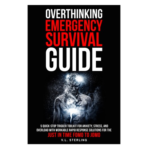 Designs | THE Overthinking Emergency Survival Guide | Book cover contest