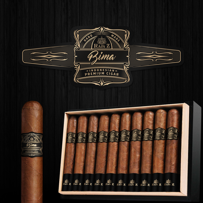 create premium cigar bands design | Product label contest
