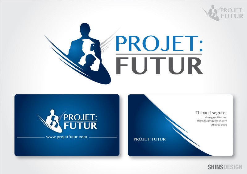 logo and business card for Projet: Futur | Logo & business card contest