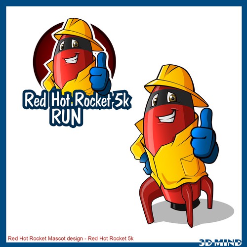 Red Hot Rocket 5k Run/Walk needs a fun logo for shirts and signs ...
