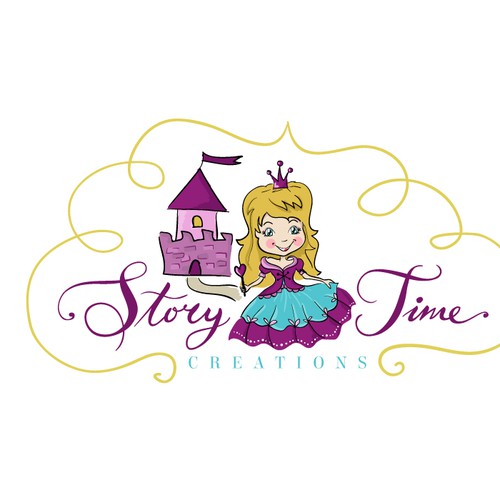 Create a Logo around classic childrens stories featuring Kings ...