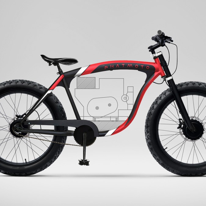 Design the frame of PhatMoto Motorized Bicycle | Other art or ...