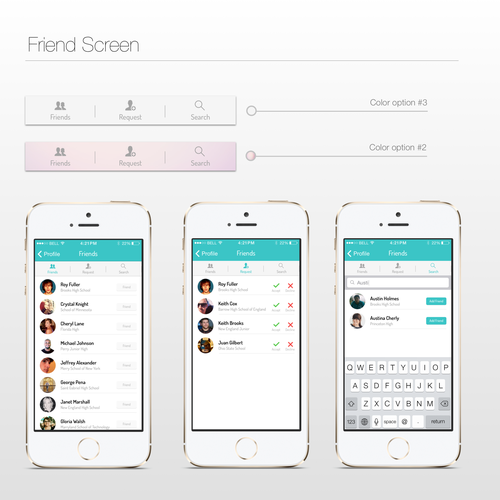 Tech Lounge App | App design contest