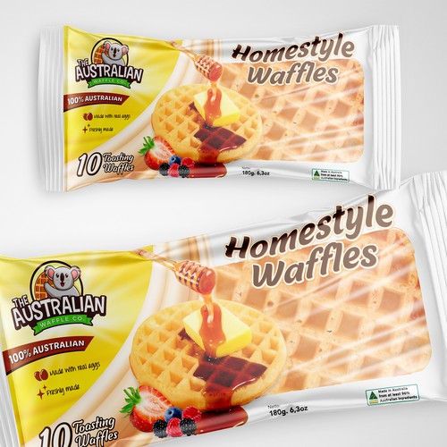 Designs | Waffle Packet Design | Product packaging contest
