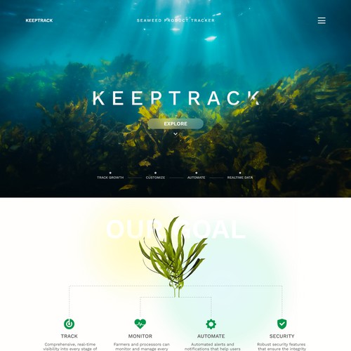 Designs | Make a landingpage for an industrial software focusing on ...