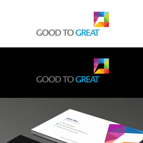 logo and business card for Good to Great | Logo & business card contest