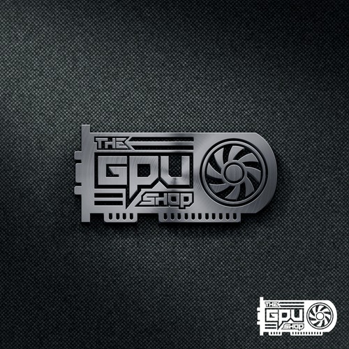 Create a futuristic logo for "The GPU Shop" | Logo design contest
